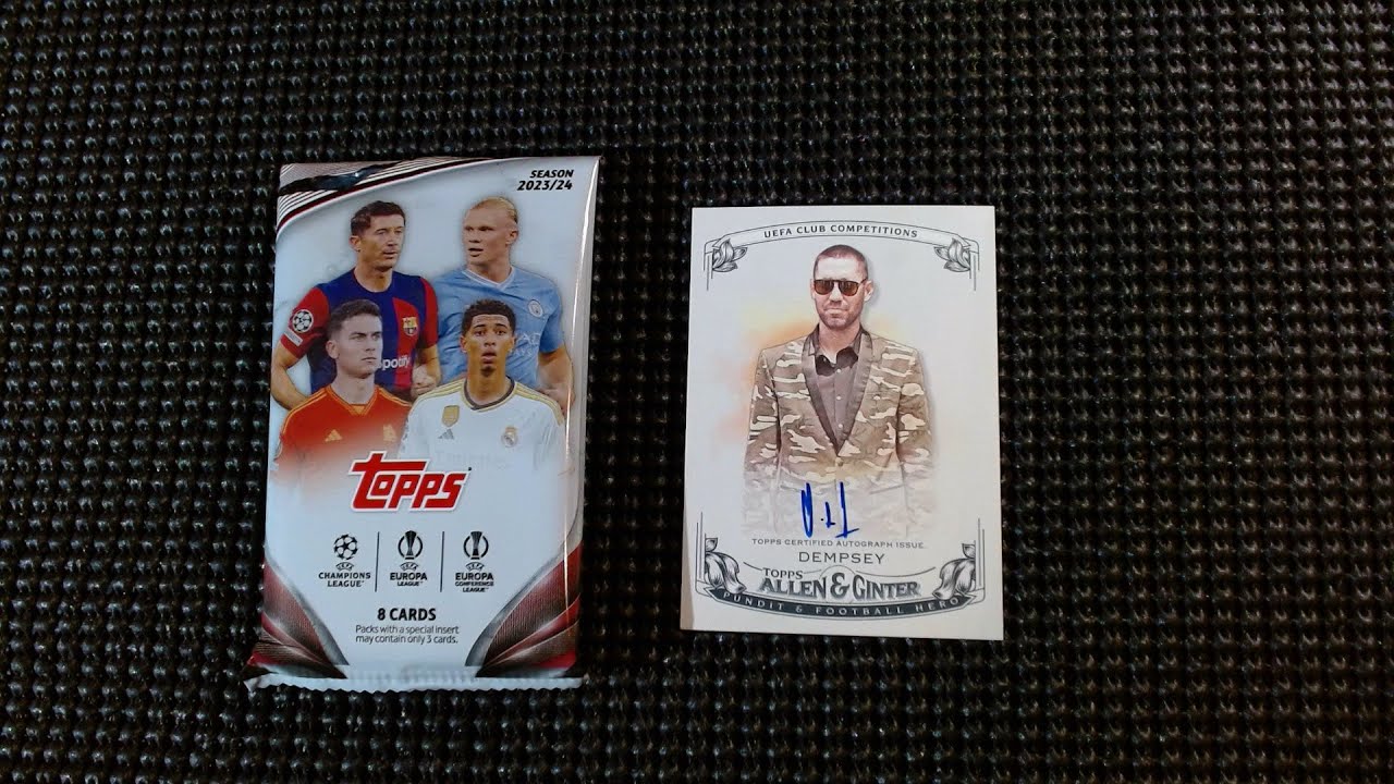5/2 Another Rare Allen & Ginter Card √ Clint Dempsey 22/23 autograph ...