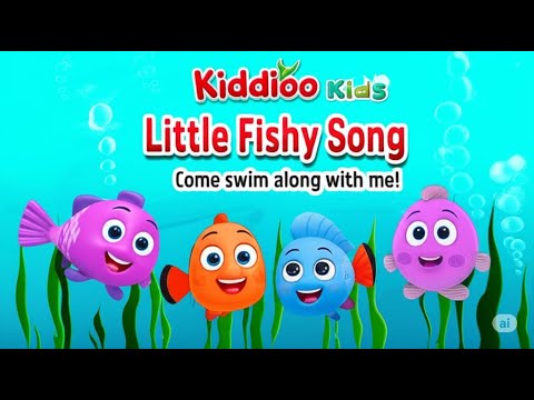Little Fishy Swimming in the Sea | Nursery Rhyme for Kids | Clap ...