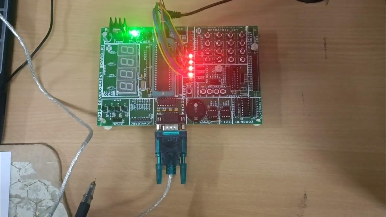 Device Control Concept as Dancing LEDs with 8051 Nuvoton ...
