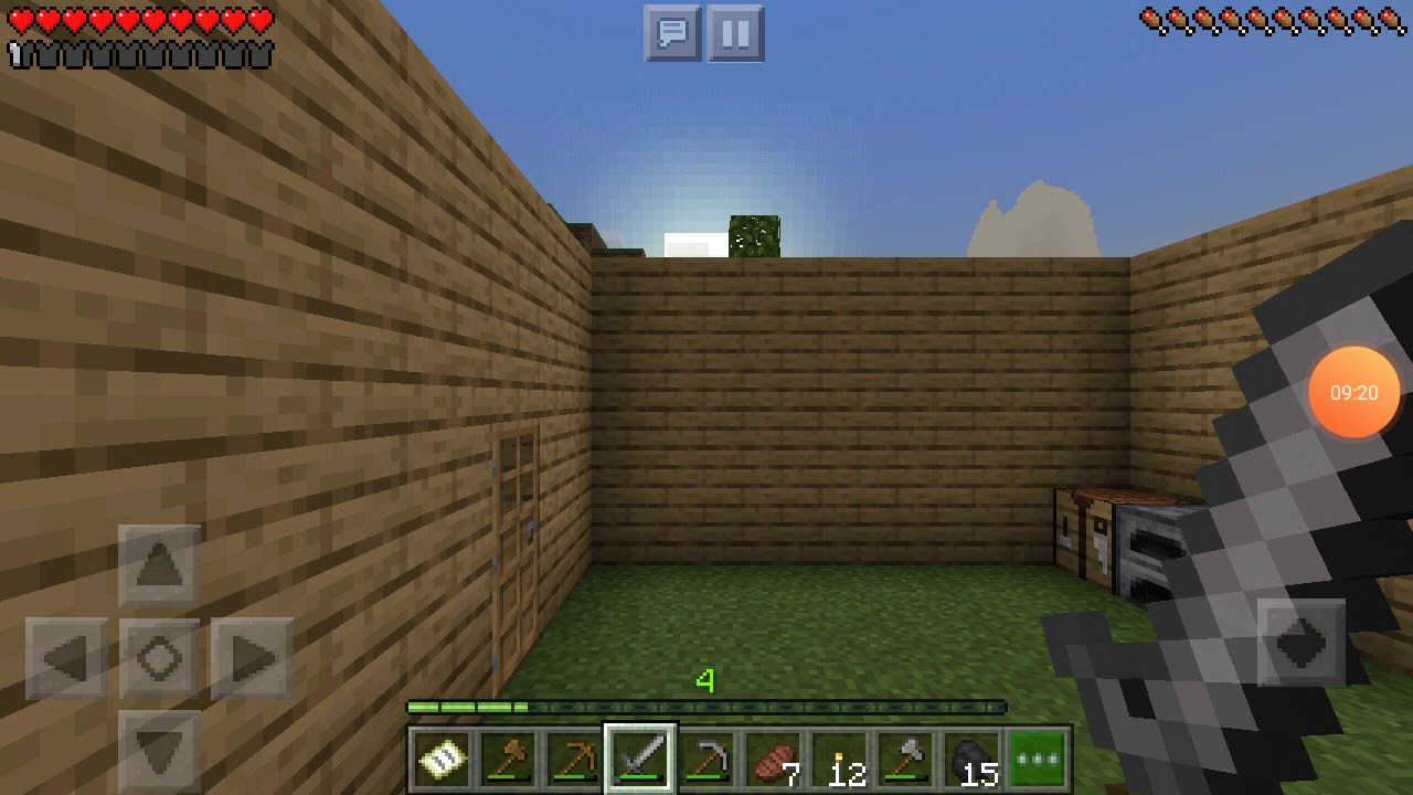 Minecraft part 2 "getting better" - YouTube