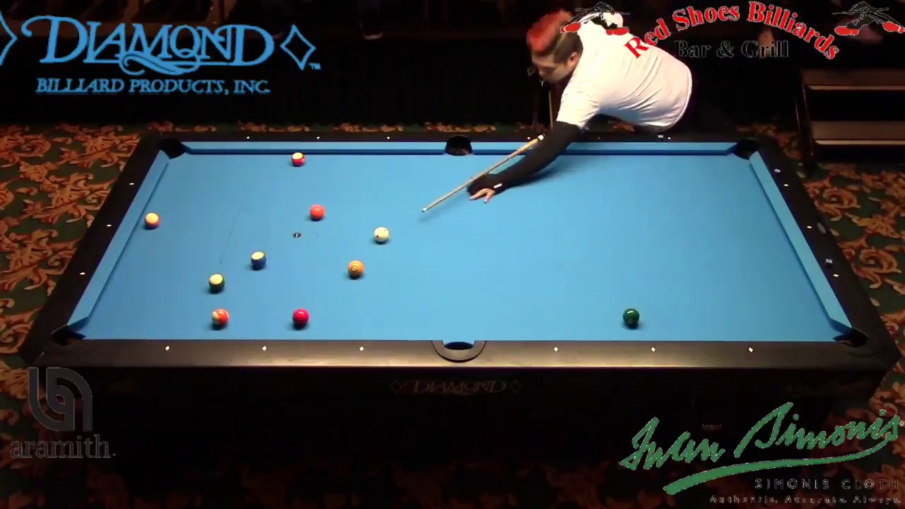 Roberto Gomez 101 Ball Run in Straight Pool - YouTube