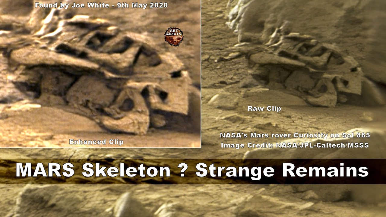 MARS Skeleton ? Strange Remains Found - ArtAlienTV 2020 - YouTube