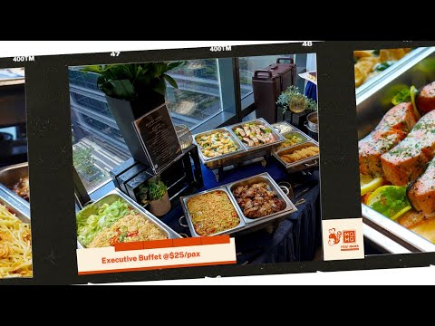 Yea! Mama Catering Executive Full Buffet @$25/pax Review - YouTube