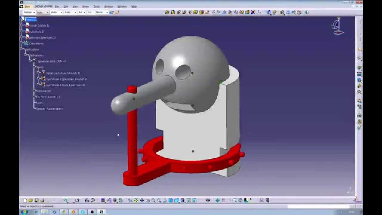 Catia v5 materials and rendering (#4) - YouTube