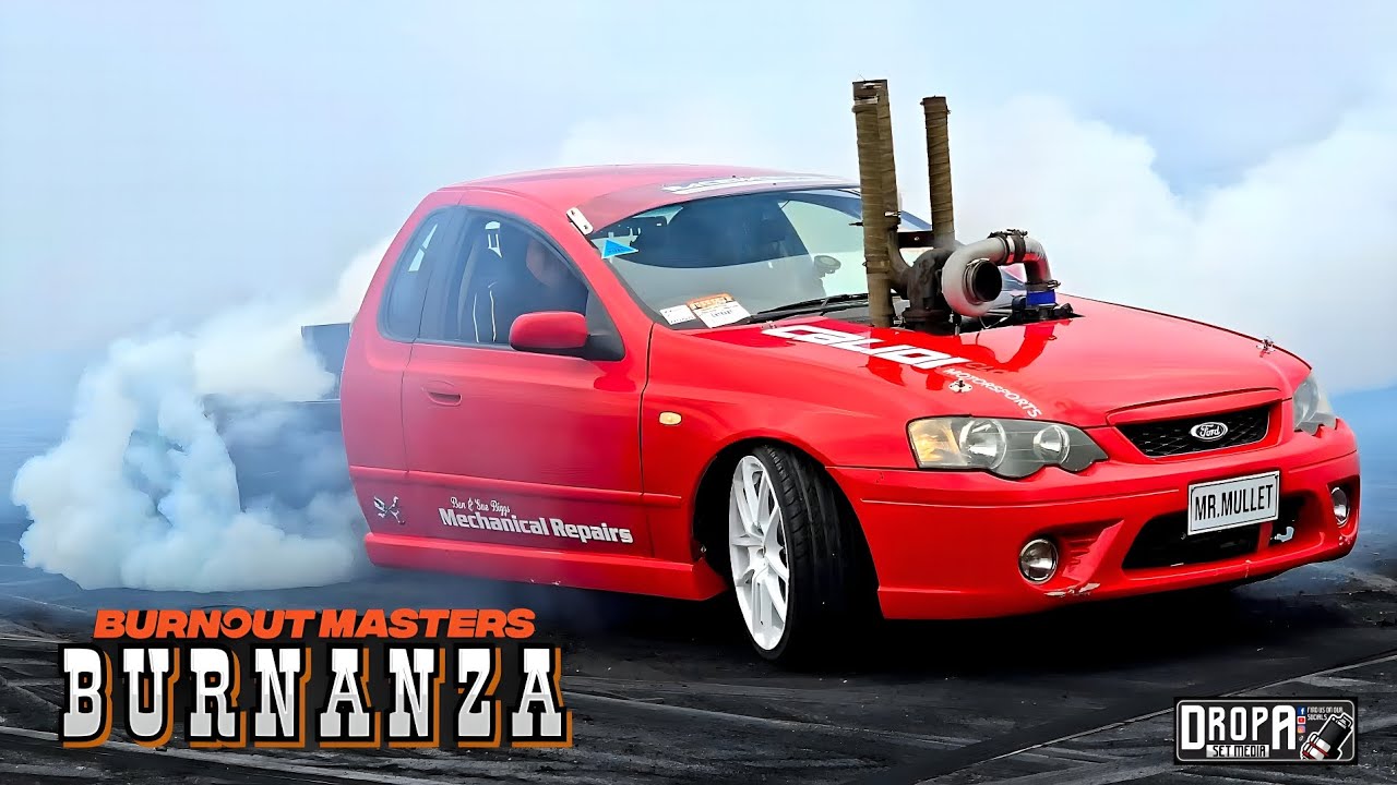 MR MULLET AT BURNOUT BURNANZA | SATURDAY QUALIFYING - YouTube