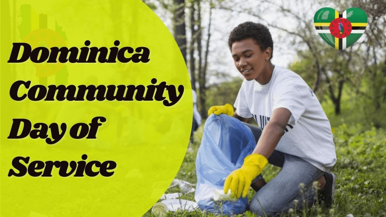 Dominica Community Day of Service 2021 #primeminister #community # ...