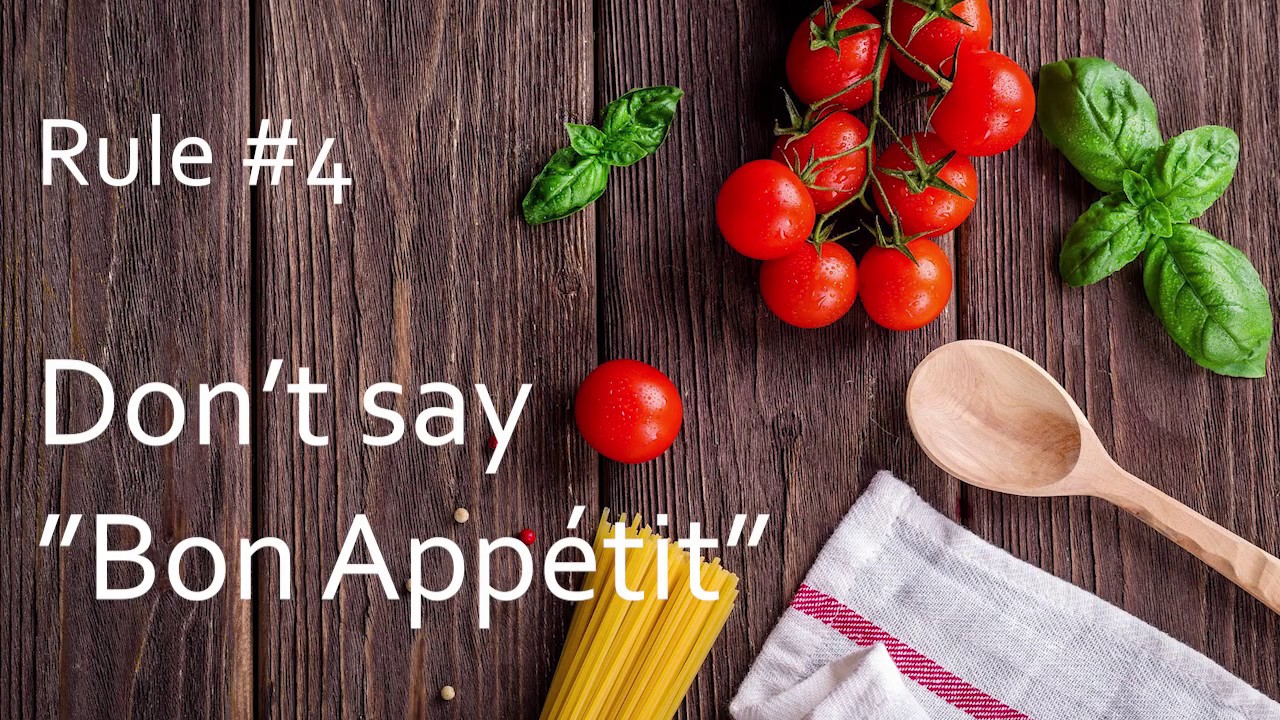 French lesson - French manners - YouTube