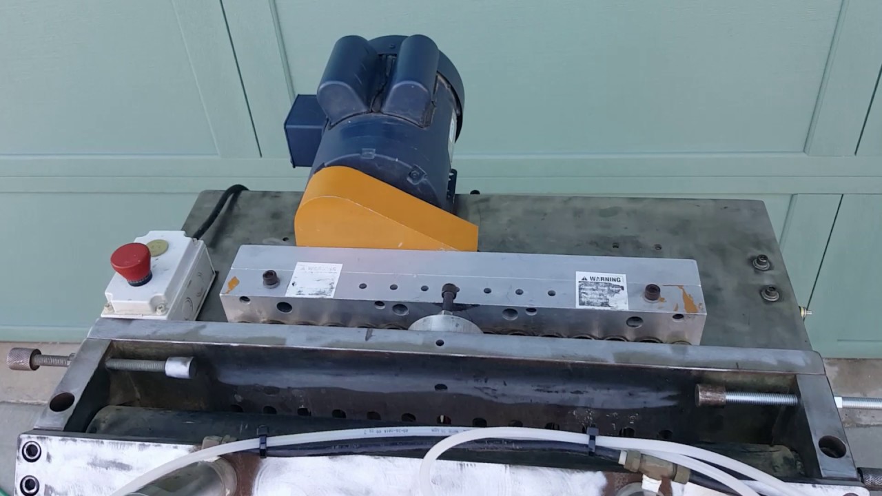 Ritter R 850 Line Borer Drawer Boring Machine (sold) - YouTube