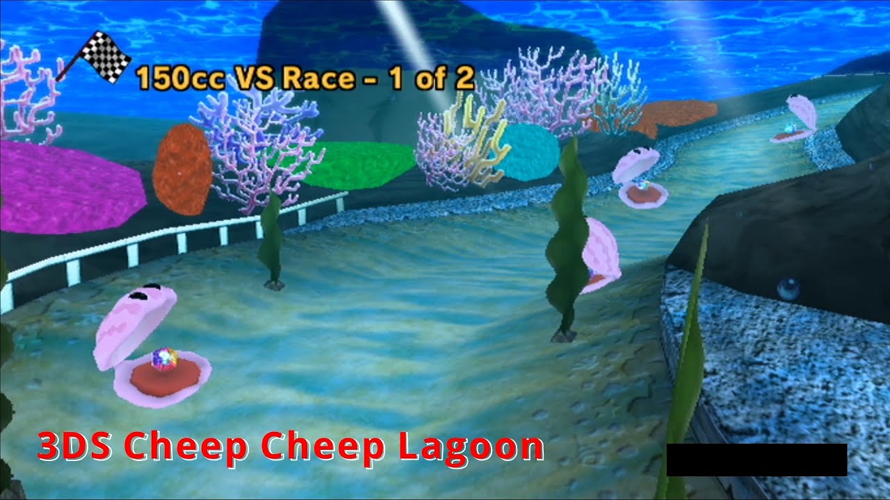 [MKWii] 3DS Cheep Cheep Lagoon - Version 1.0 - YouTube