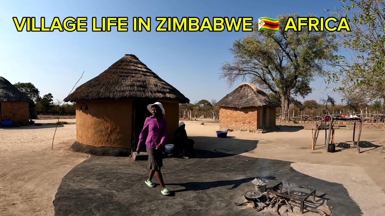 Village life in Zimbabwe 🇿🇼// Mini tour of my Home. - YouTube