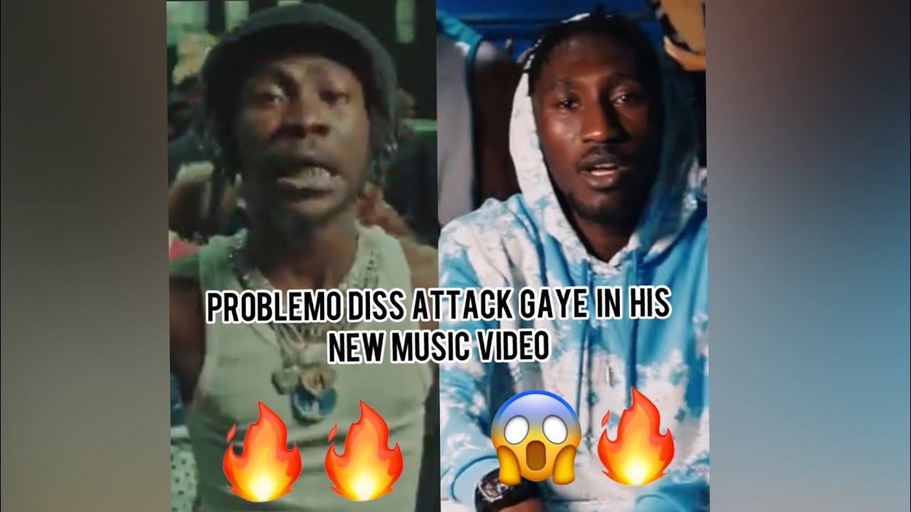 Problemo diss Attack Gaye in his new [music video]#diaspora #disstrack ...