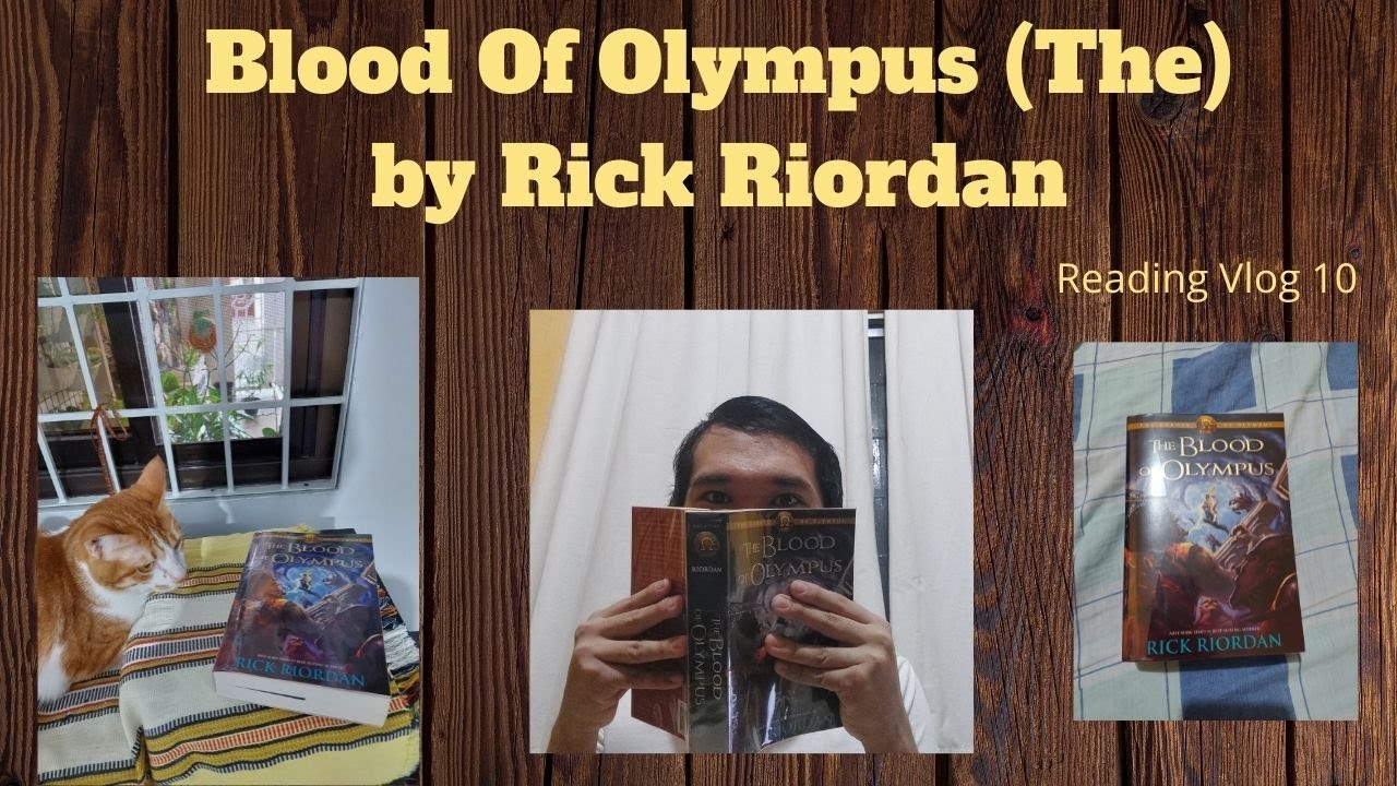 Blood Of Olympus (The) by Rick Riordan | Reading Vlog 10 - YouTube
