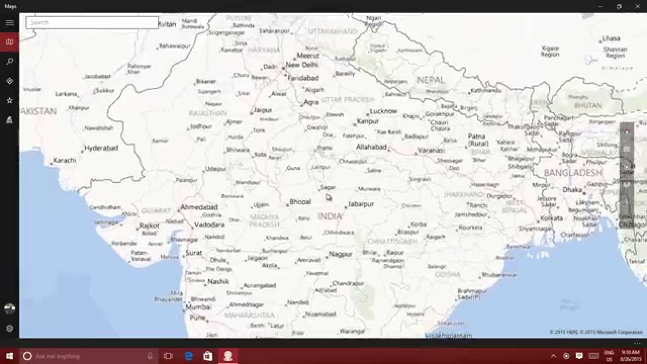 How To Download Offline Maps in Windows 10 Tutorial | The Teacher - YouTube