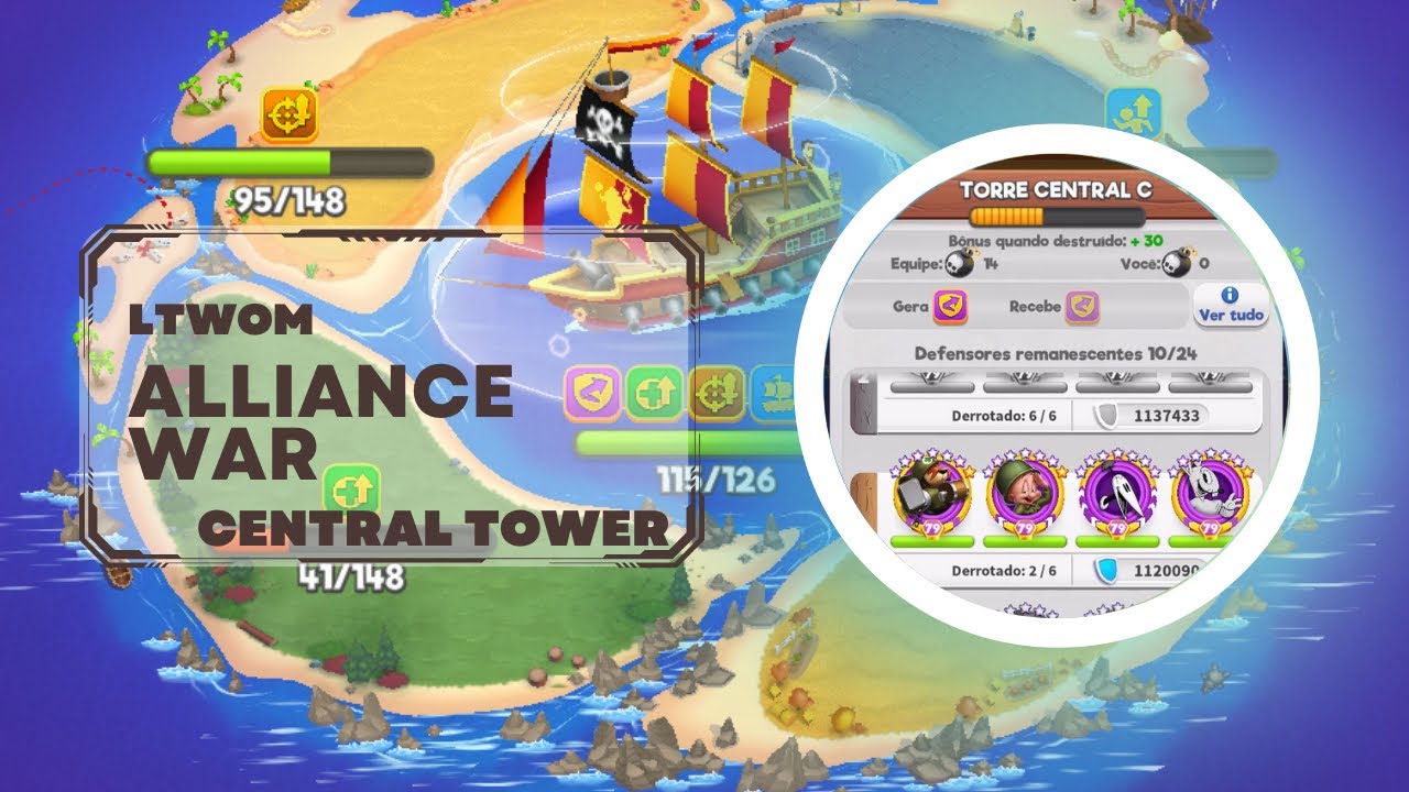 LTWOM - Fighting a mixed Central Tower - YouTube