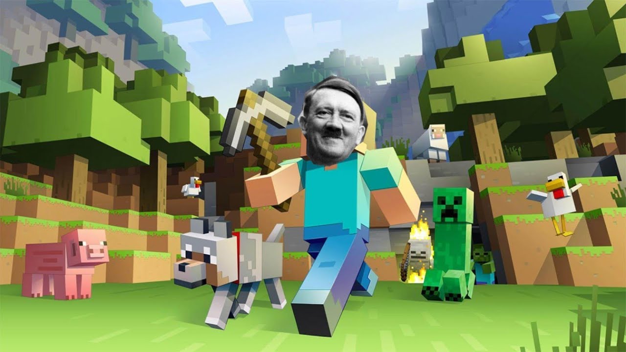 Hitler Gra w Minecraft - Przeróbka Część 1 • - YouTube
