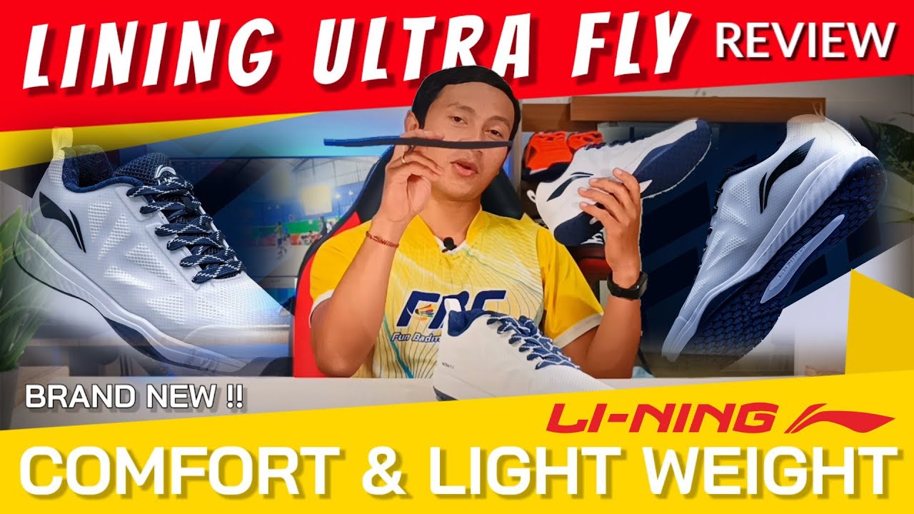 Review Lining Ultra Fly - Ringan, Empuk dan Nyaman - YouTube