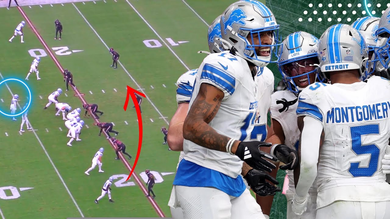 Detroit Lions Execute a Perfect Hook and Lateral For a Touchdown! - YouTube