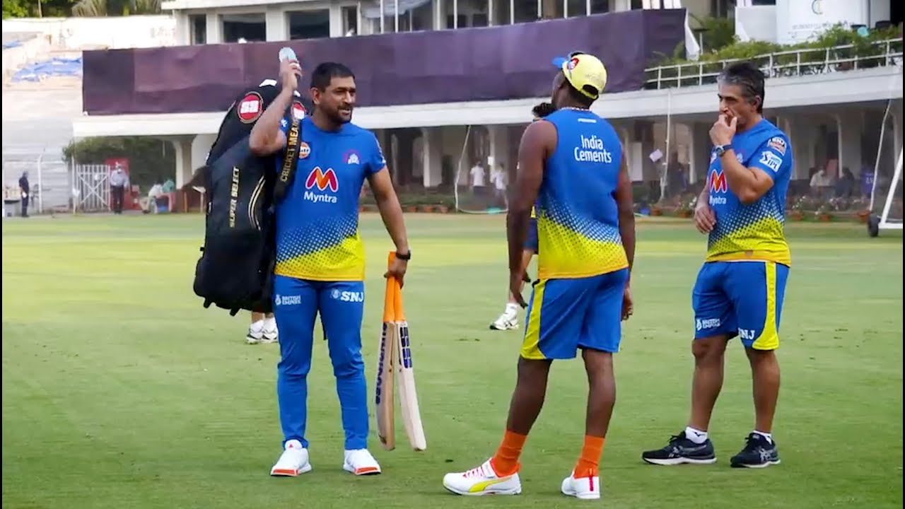 CSK Practice Match For IPL 2021 😍 | CSK Full Practice session | MS ...