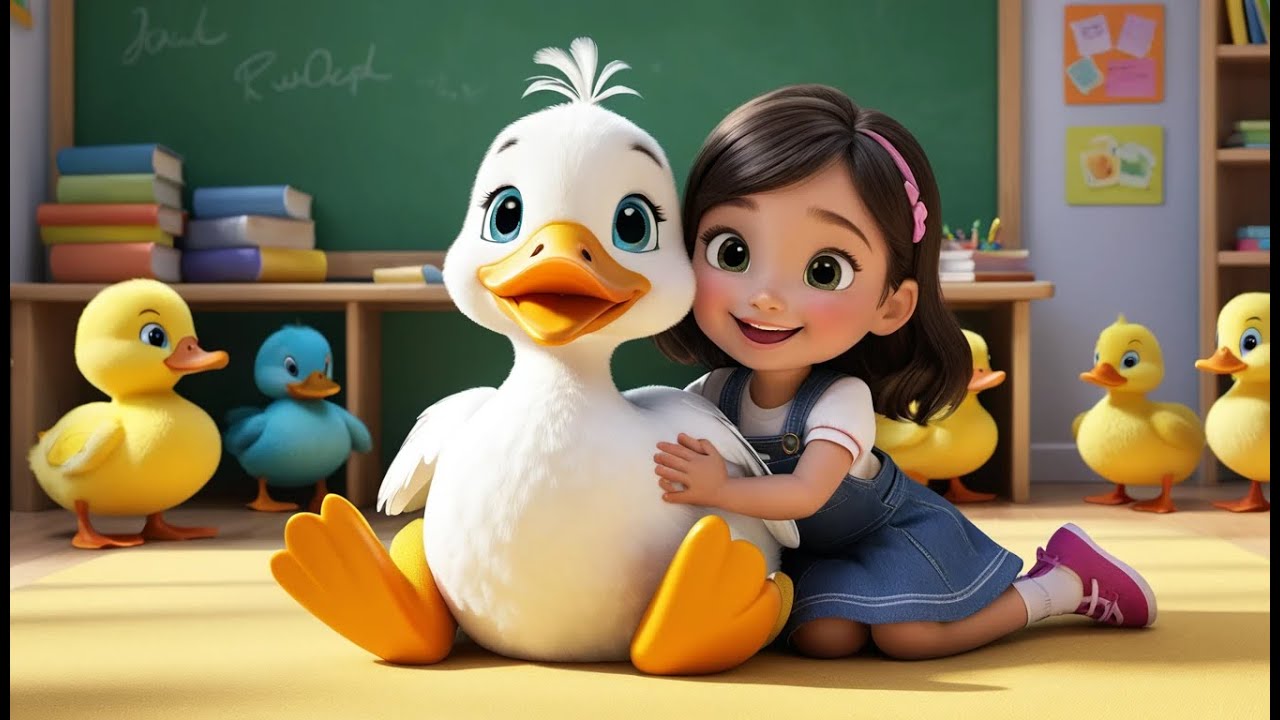 Ruby Had a Fluffy Duck | Sweet Animal Song for Kids | Gentle Nursery ...