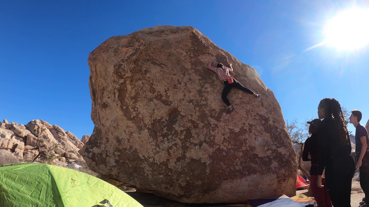 Old Triangle Classic - V0 - Caveman Area - Joshua Tree - YouTube