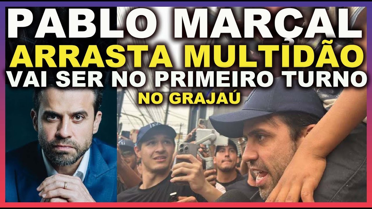 INCRÍVEL Pablo Marçal Arrasta Multidão No Grajaú - YouTube