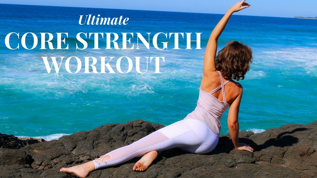 At Home Core Workout! Pilates Abdominal And Oblique Exercises - YouTube