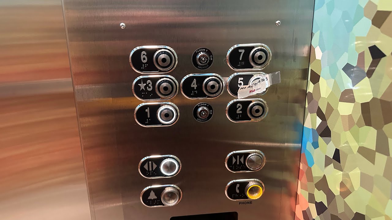 NEW MOD! 1965 Otis (Mod by ?/Kone) Traction SW Elevator at SFU W.A.C ...