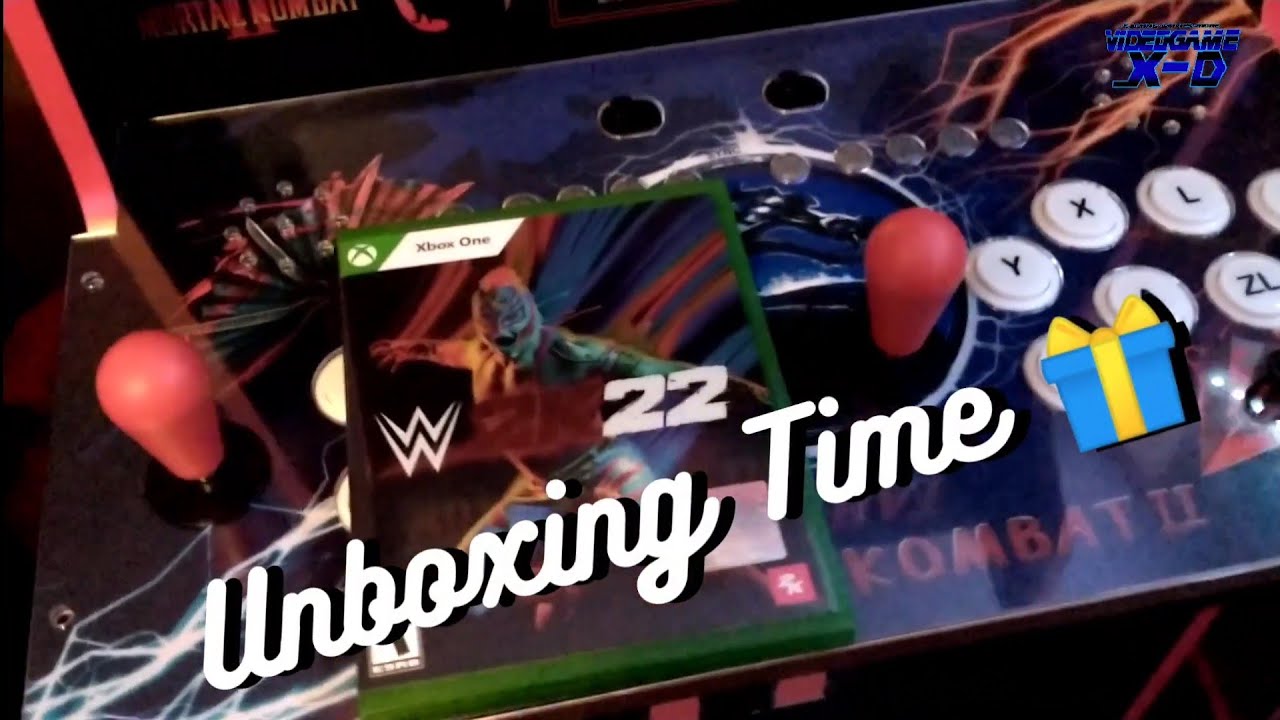 Unboxing : WWE 2K22 (XBOX ONE) Pre Order Standard Edition - YouTube