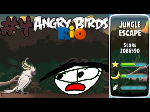 Defeating Nigel! (Angry Birds Rio) - YouTube