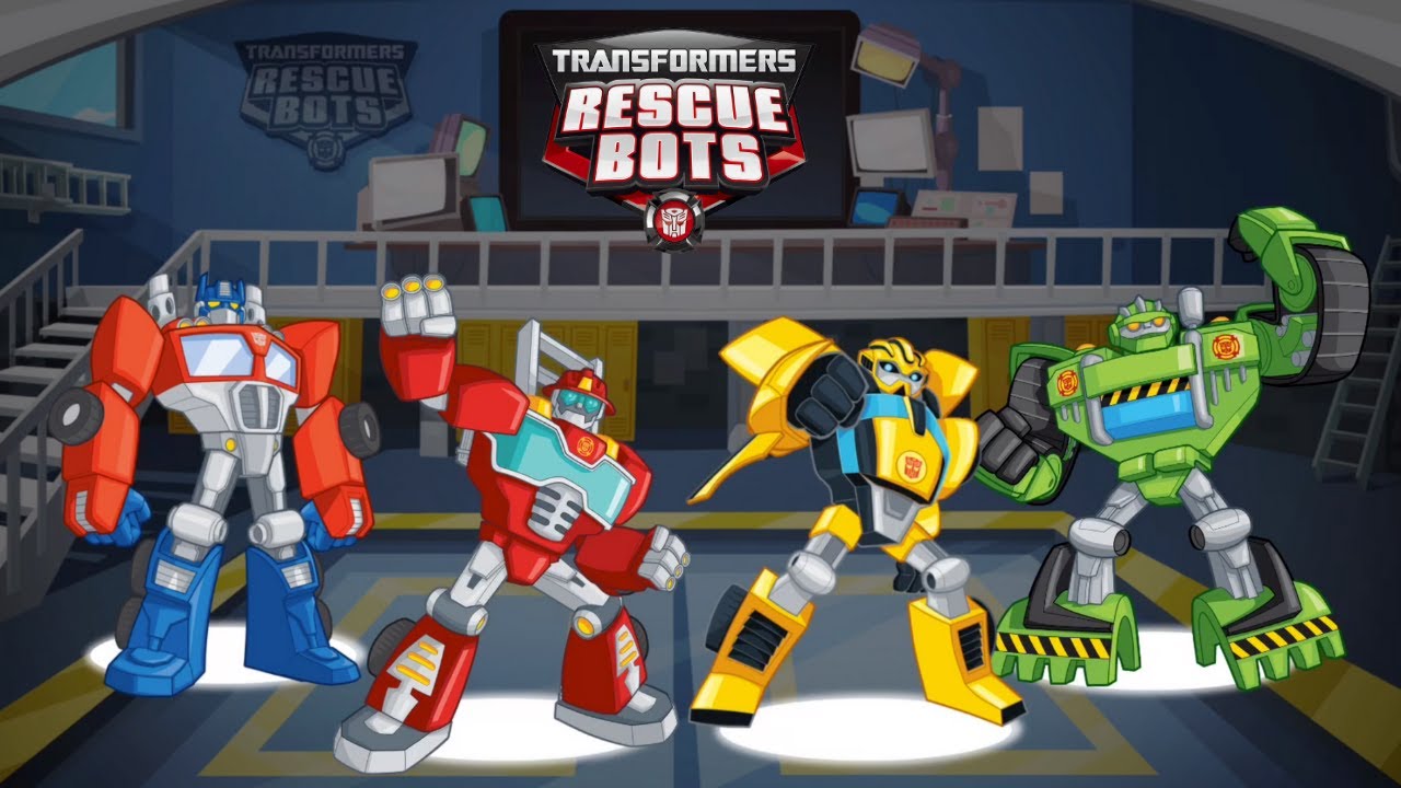 Transformers Rescue Bots: Dash 🤖4 RESCUE BOTS, EACH WITH THEIR OWN ...