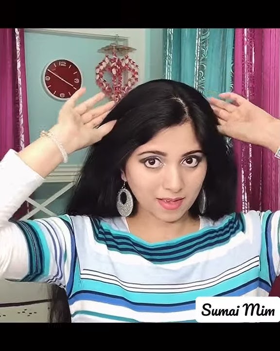 #Shorts Long Ponytail Hairstyle | Sumai Mim - YouTube