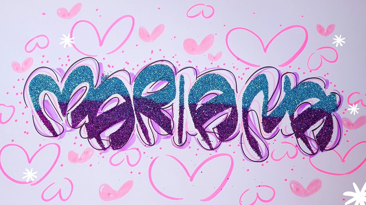 DECORANDO UN NOMBRE CON LETRA RINCÓN DE ILUSIONES / TIMOTEO (Paso a ...