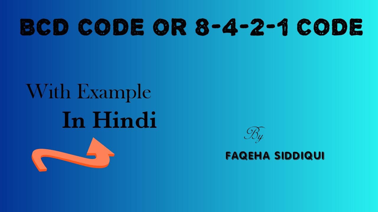 BCD Code Or 8 4 2 1 Code YouTube bcd-code-or-8-4-2-1-code-youtube