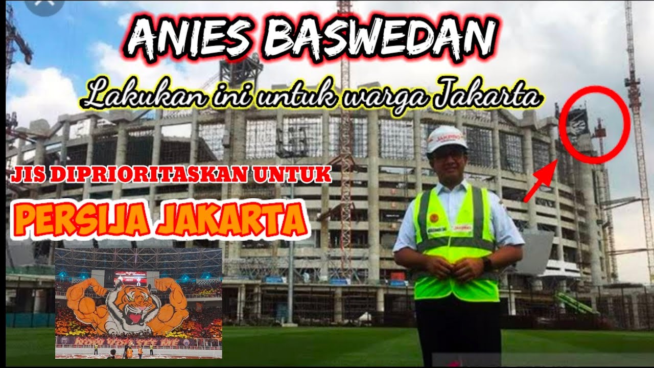 FIX‼️JIS JADI HOMEBASE PERSIJA JAKARTA, PERKEMBANGAN PEMBANGUAN ...