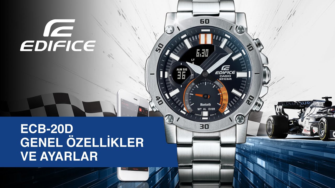 CASIO EDIFICE ECB-20 - YouTube
