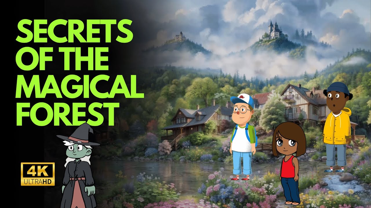 Secrets of the Magical Forest | animal cartoon story | educational ...