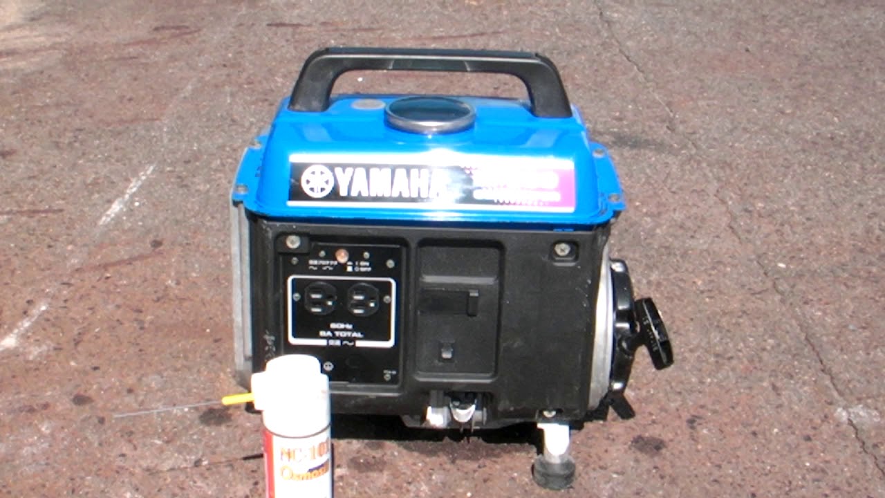 ヤマハ 発電機 EF800B エンジン 始動 ＃トルク ＃発電機 ＃修理 - YouTube