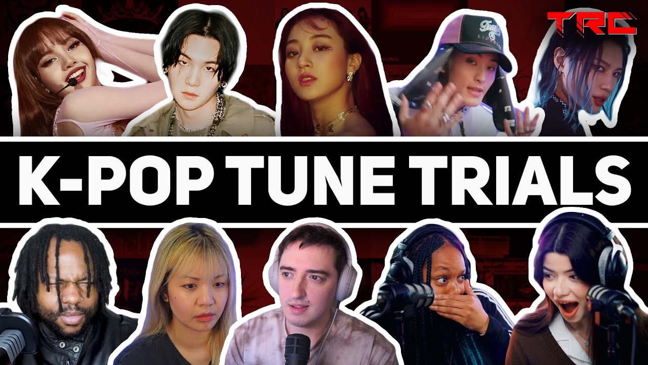 Reactors try to take on the K-pop Tune Trials! | K-Pop Music Quiz ...