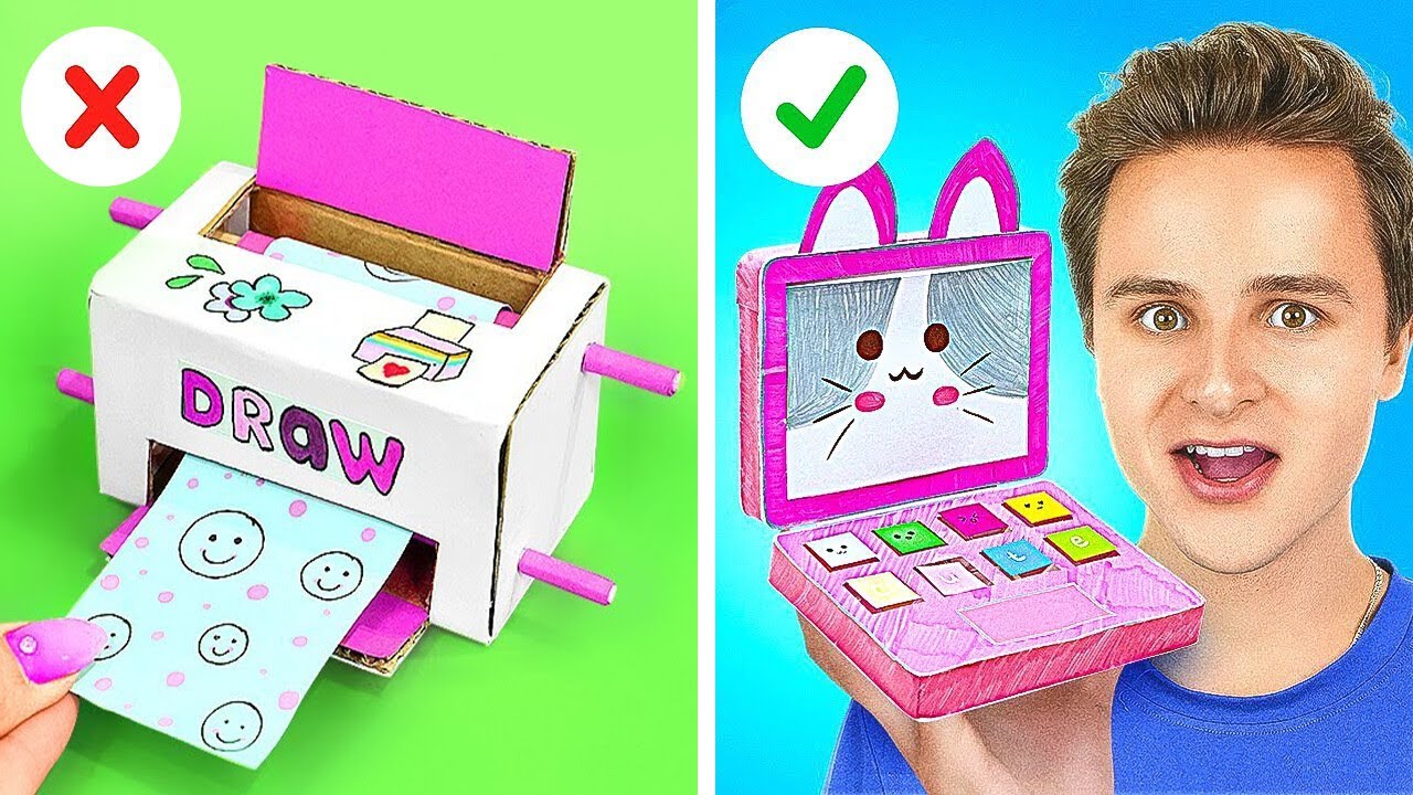 ULTIMATE ART GUIDE || Amazing Parenting And Cardboard Hacks by BingPop ...