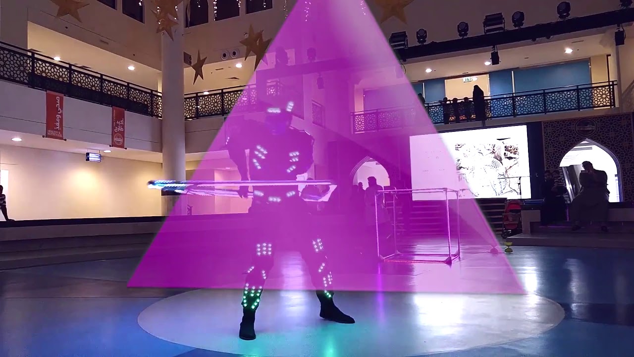LED Lights Cube Show - YouTube