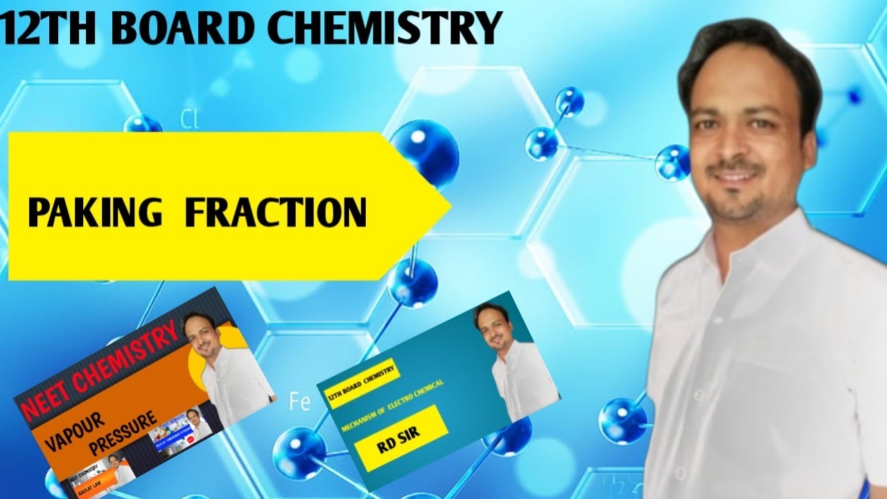 packing fraction || solid state part 6||(संकुलन दक्षता) R.D'ian ...