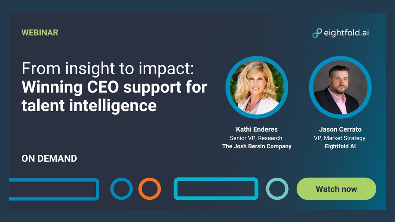 From insight to impact: Winning CEO support for Talent Intelligence - YouTube
