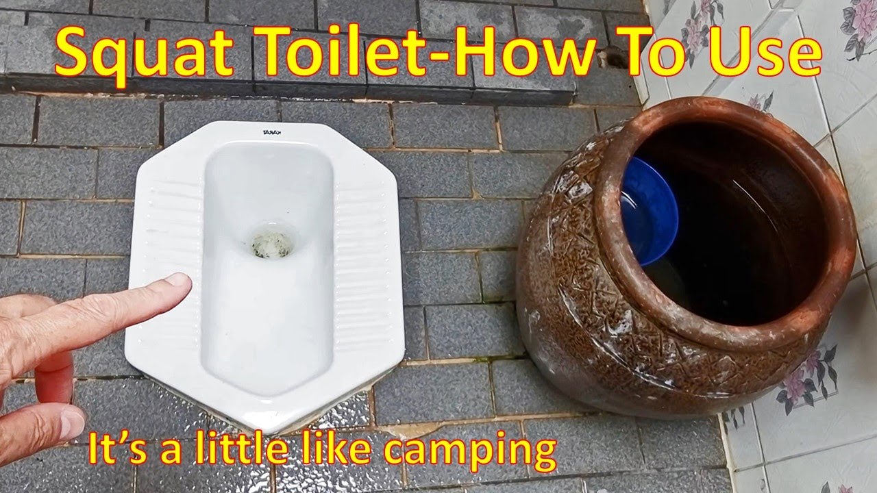 Asian / Thai Squat Toilet - Use & Etiquette (4K) - YouTube