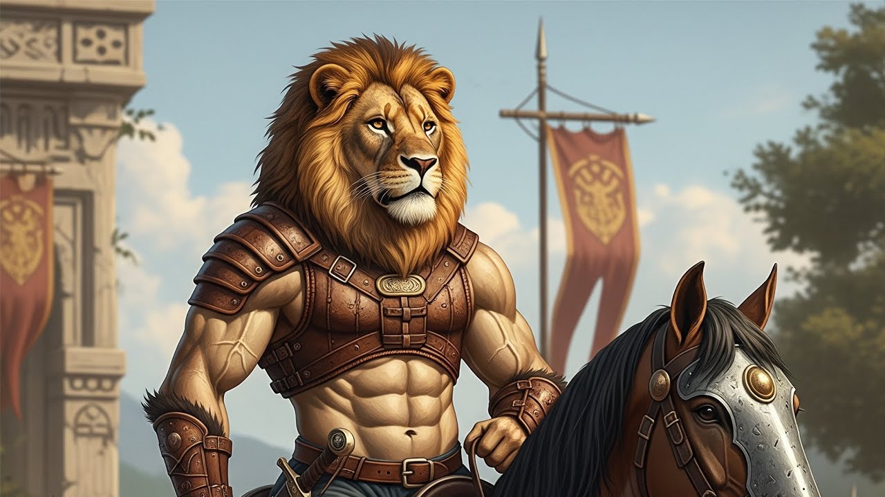 Battle between the Lion King vs human king #movieclips #action # ...