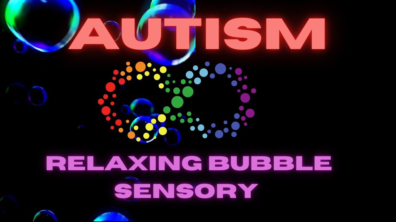 Relaxing Bubble Sensory for Autism - YouTube