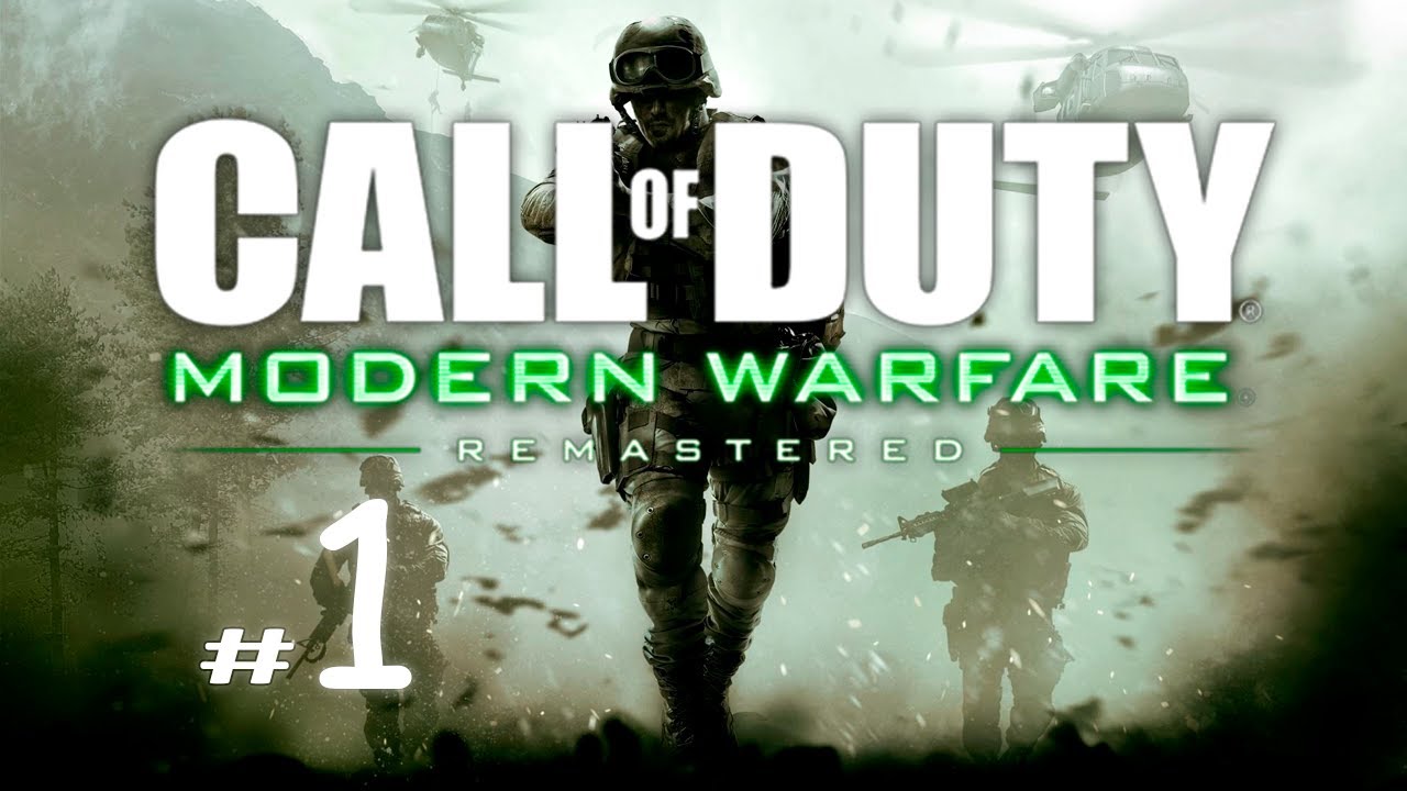 Call Of Duty 4 : Modern Warfare Remastered 2017 | Campanha #1 - YouTube