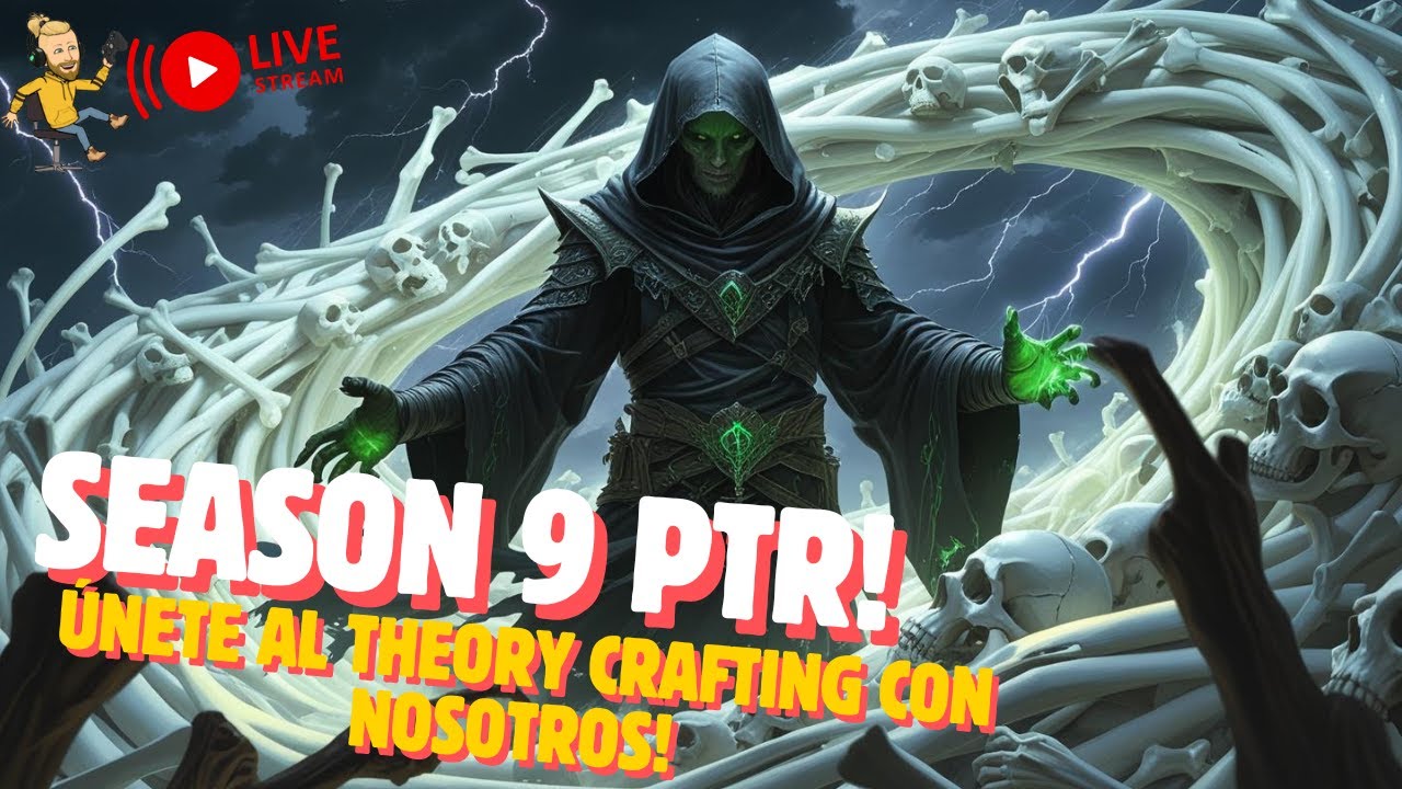 🔴 ¡Estamos EN DIRECTO! 🔬 Tercer Día PTR S9 | ¡Theorycrafting a FONDO! Probamos Tormenta Ósea ☠️⚡ ...