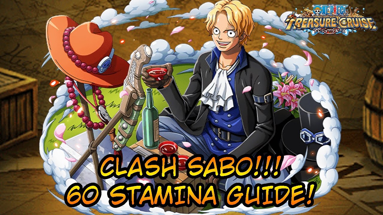 OPTC Global - Sabo 60 Stamina Guide - YouTube