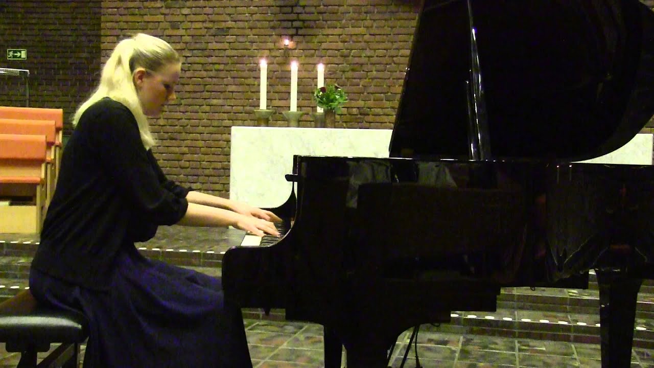 Signe Olofsson plays Toccata for piano by Kent Olofsson - YouTube