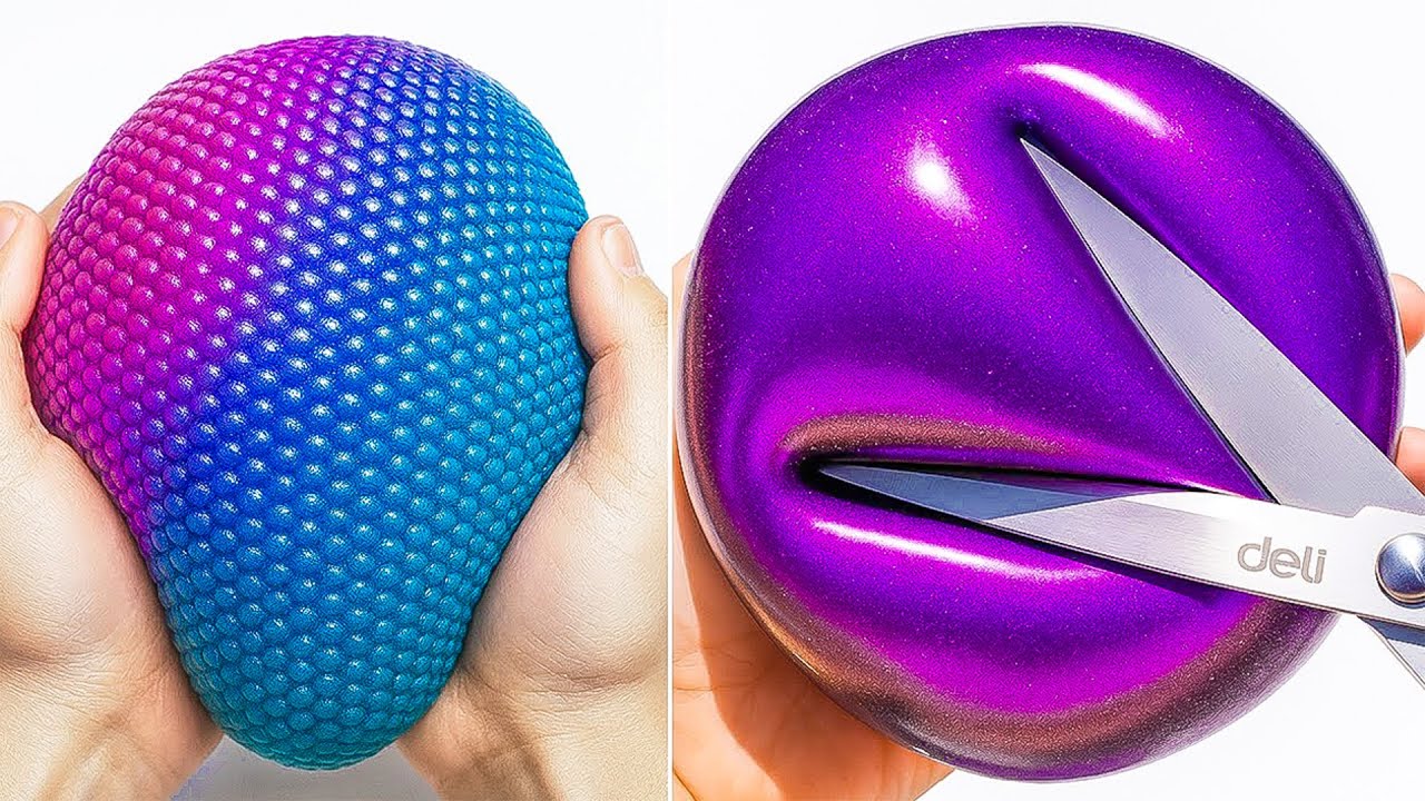30 Minutes of Satisfying Slime ASMR 🎀 Perfect for Relaxation & Sleep ...